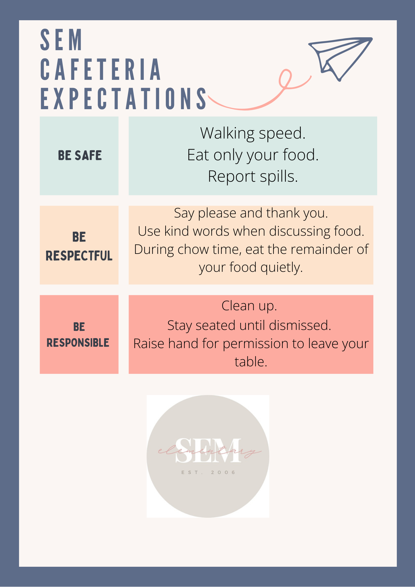 Schoolwide Expectations