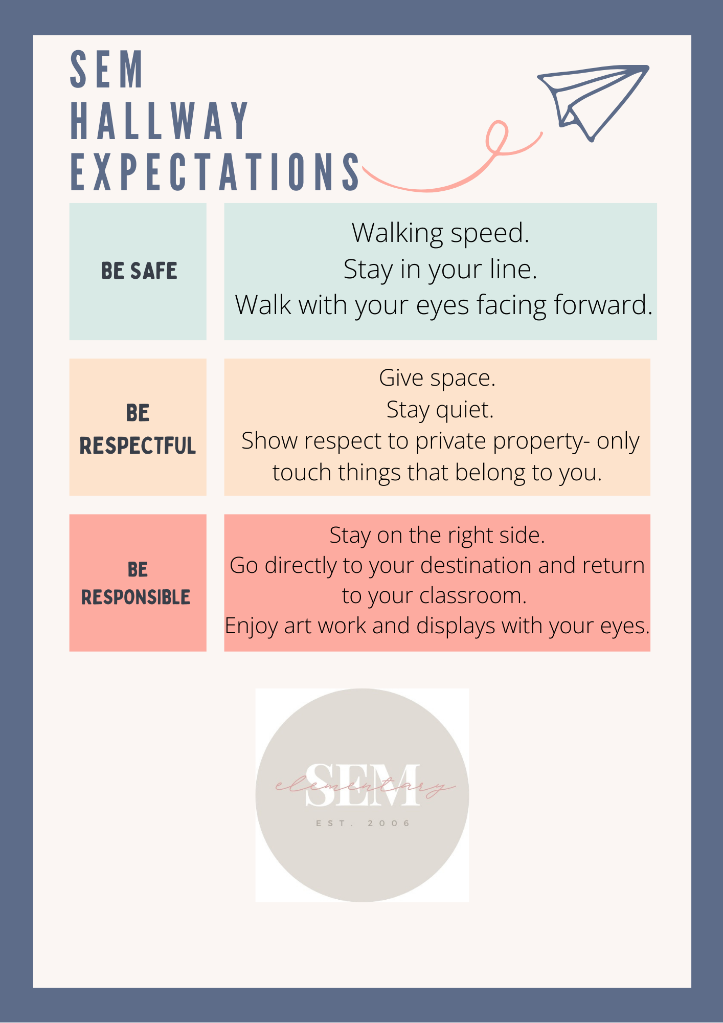 Schoolwide Expectations