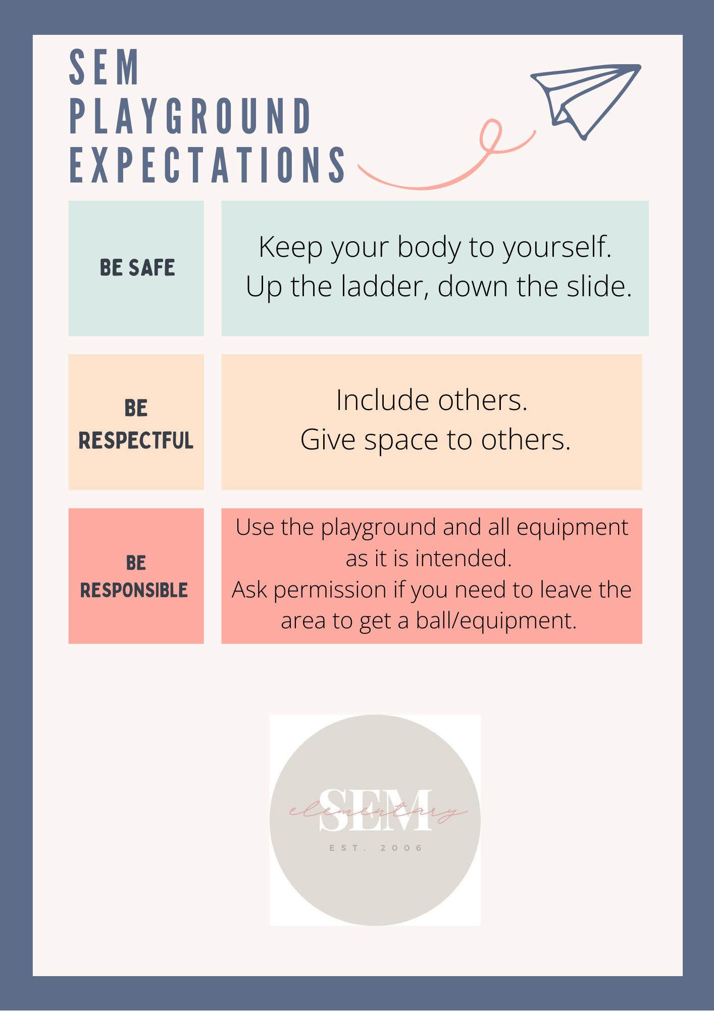 Schoolwide Expectations