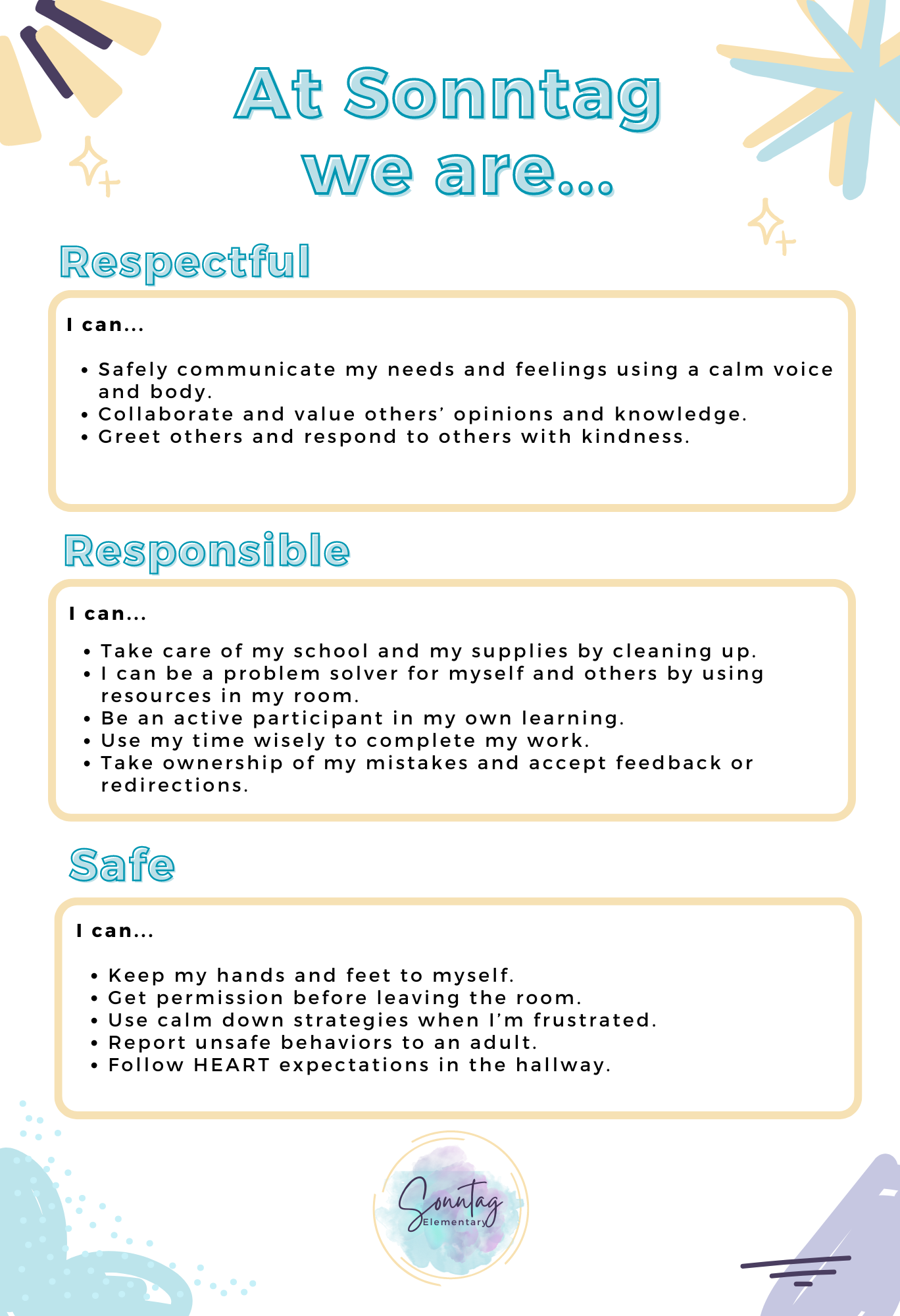 Schoolwide Expectations